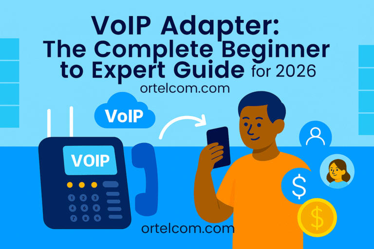 VoIP Adapter: The Complete Beginner to Expert Guide for 2026 - Ortelcom