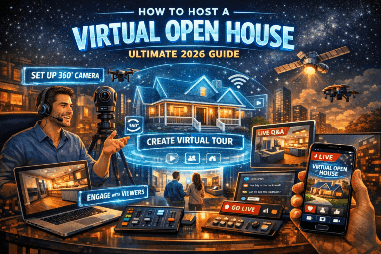 How to Host a Virtual Open House (Ultimate 2026 Guide) - Ortelcom